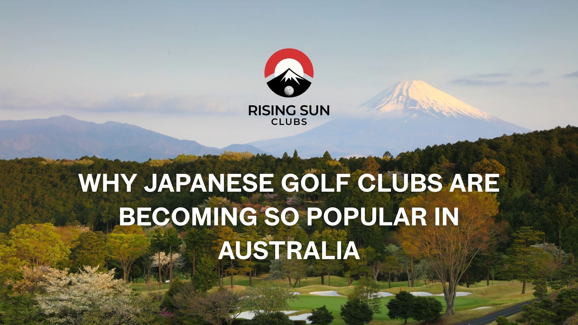 Why Japanese Golf Clubs Are Becoming So Popular in Australia ...